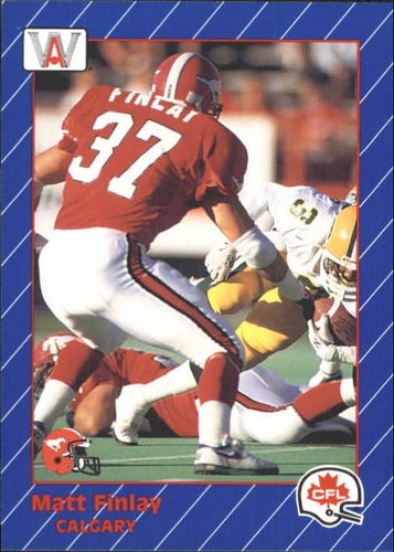 1991 All World CFL #24 Matt Finlay | eBay