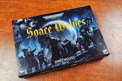 Warhammer 40k 10th Edition Space Wolves Army Set Box IN HAND NEW/SEALED ...
