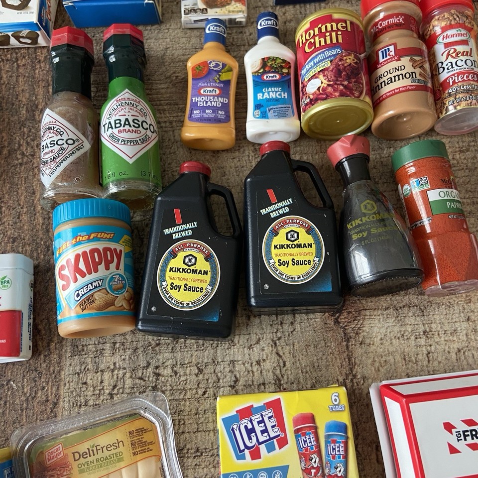 ZURU MINI BRANDS Lot Of 71 Food Condiments Toys Candy | eBay