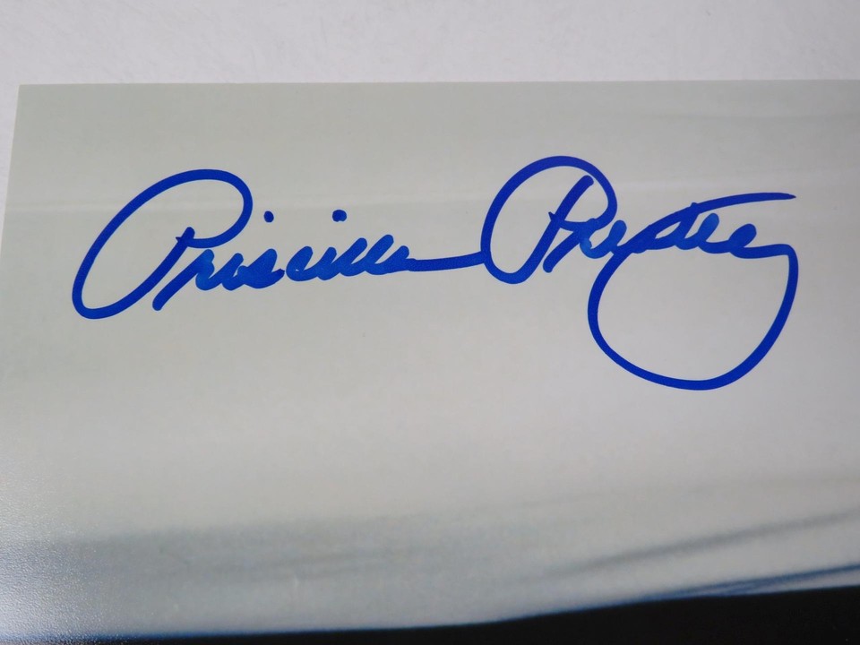 Priscilla Presley ELVIS PRESLEY Signed Autograph Auto 11x14 Photo JSA ...