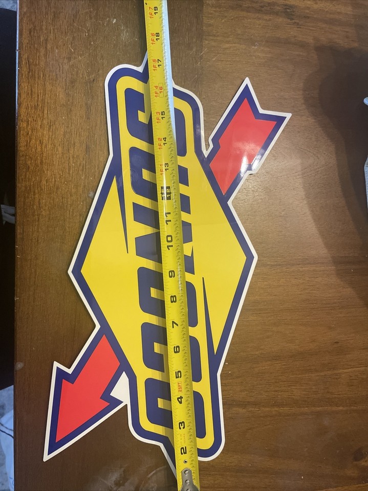 SUNOCO vinyl cut sticker decal 18" (full color) Gasoline Racing | eBay