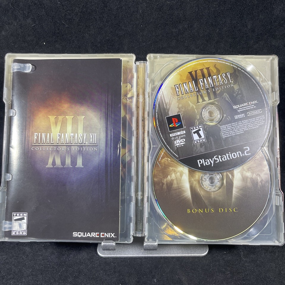 Final Fantasy XII: Collector's Edition (Sony PlayStation 2, 2006 ...