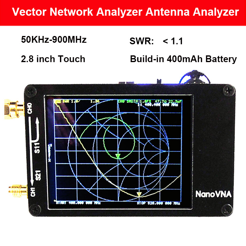 Nanovna 50KHz-900MHz Vector Network Analyzer | Grelly UK