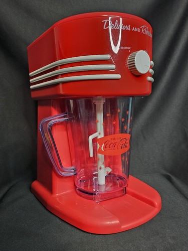 Nostalgia Coca-Cola Slushy Maker Frozen Machine | eBay