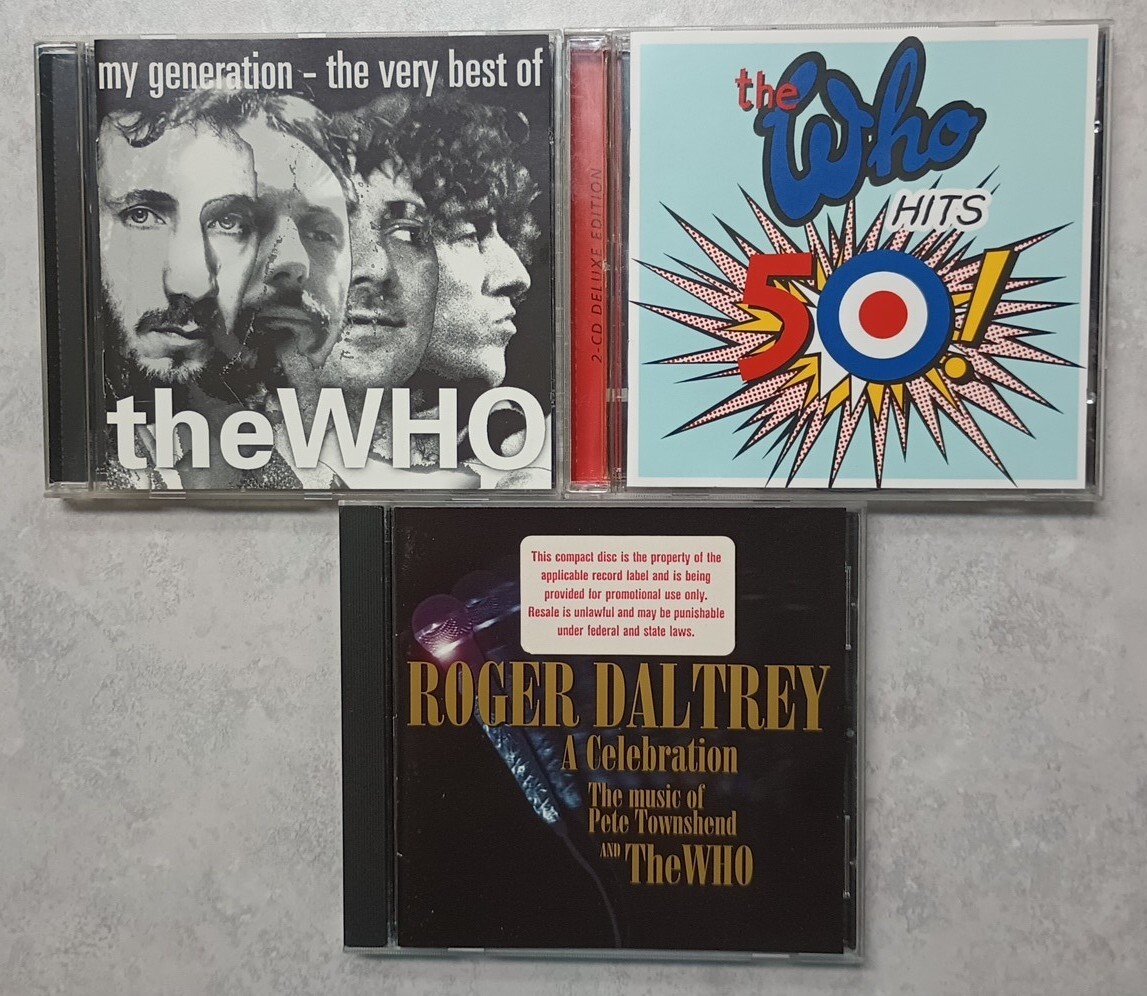 THE WHO CD lot HITS 50 Deluxe Edition VERY BEST OF MY GENERATION Roger ...