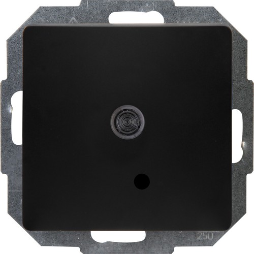 Kopp Taster mit Beleuchtung Paris mattschwarz Elektro Strom ...