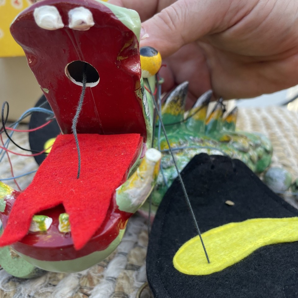 Vintage 1960's Pelham Marionette Puppets MOTHER DRAGON, Original Box | eBay