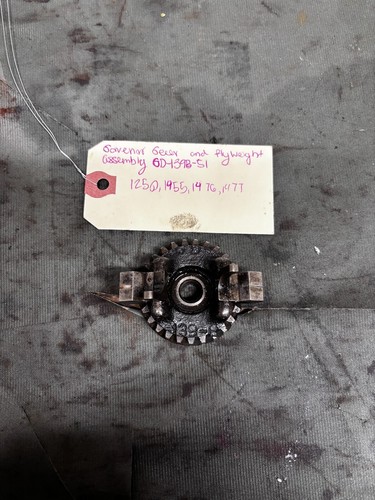WISCONSIN BOLENS S14D GOVENOR GEAR AND FLYWHEEL ASSE FITS 1250, 1455 ...