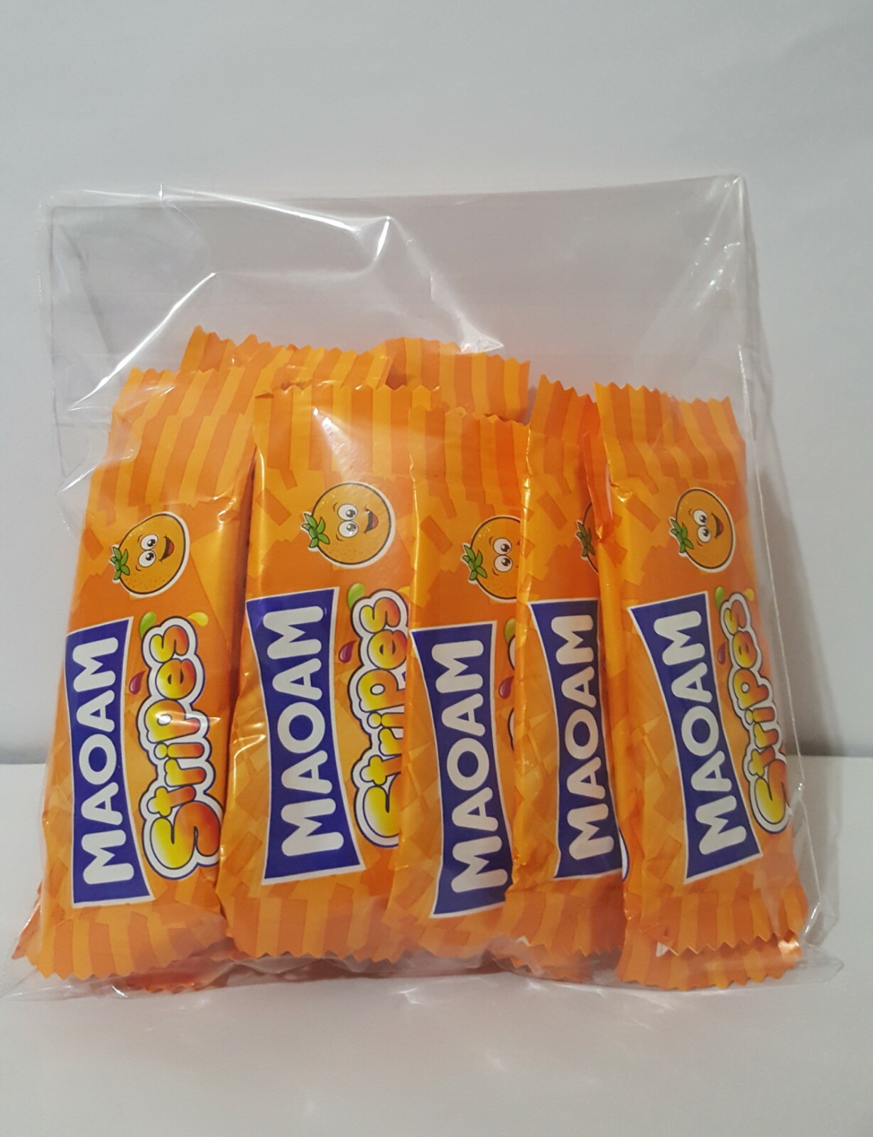 Maoam Orange Stripes Candy Sweet 25 Stripes ~Long Date~ Nicely ...