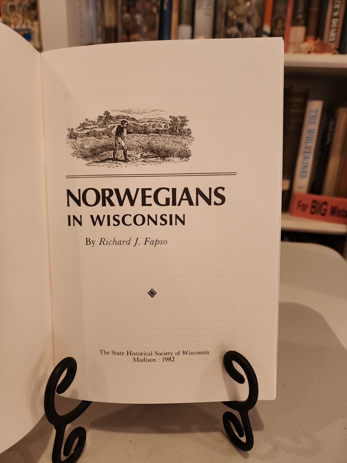 Norwegians in Wisconsin by Richard J. Fapso & Germans in Wisconsin by ...