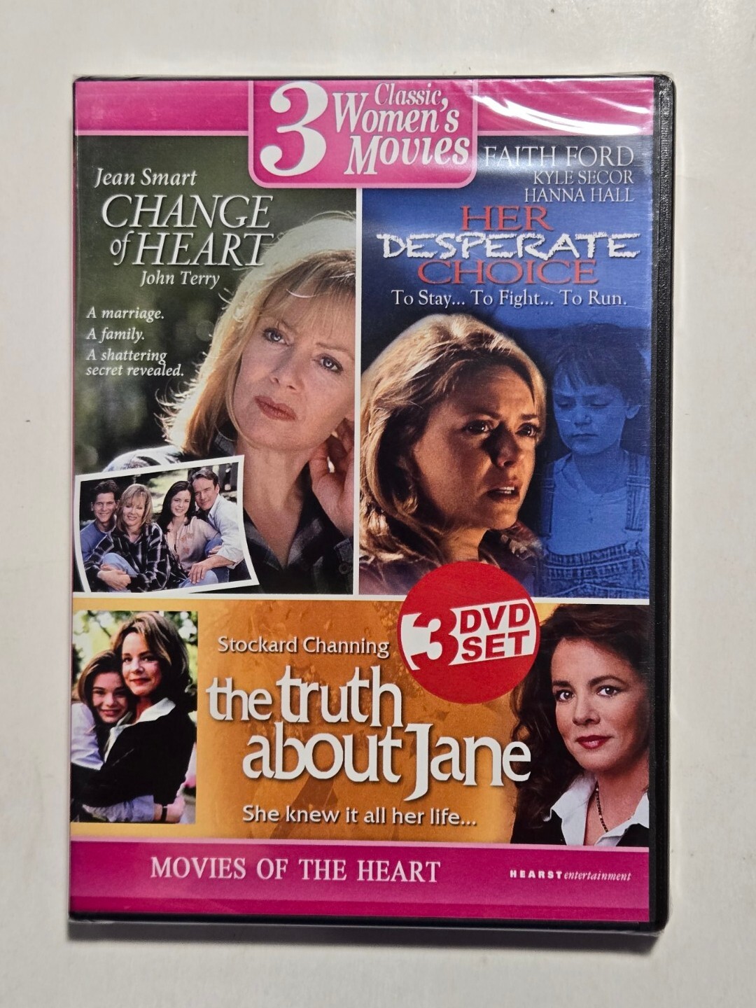 Change of Heart / Her Desperate Choice / The Truth About Jane DVD SET ...