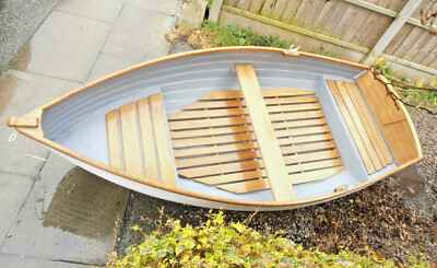 10ft,clinker, delux,wide beam+duckboards,tender,rowing boat,dinghy ...