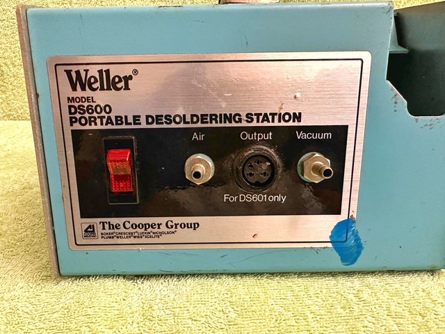 Weller DS600 Portable Desoldering Station With Ec234 Iron for sale ...