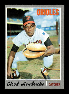Elrod Hendricks 1970 Topps MLB Baseball #528 Baltimore Orioles Set ...