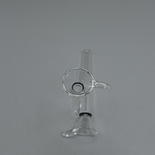 9MM 4” Glass Downstem Water Pipe Piece 9 mm Slide Glass Bowl Hookah ...