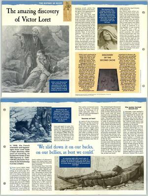 Amazing Discovery Victor Loret - History - Glory Of Ancient Egypt Fold ...