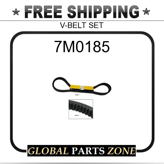 7M0185 - V-BELT SET 2Y7610 7M4003 for Caterpillar (CAT) | eBay