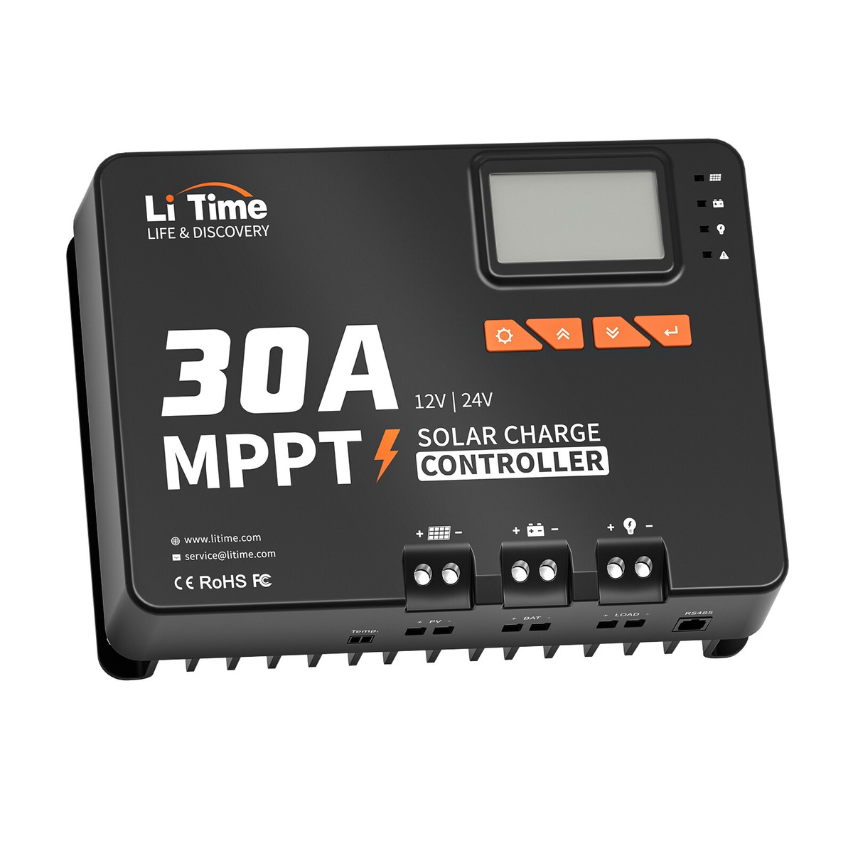 30 Amp Solar Charge Controller GO POWER! GP PWM 30 SOLAR CHARGE