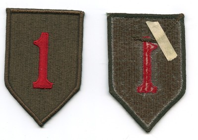 1st Infantry Division embroidered patch US Army "The Big Red 1" | eBay UK