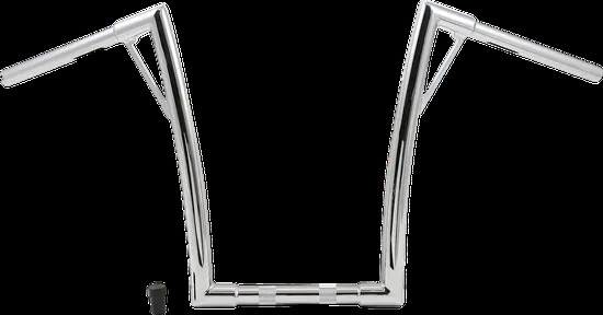 Burly 16in Chrome Louie Handlebar Harley Low Rider 107 18-20 | eBay