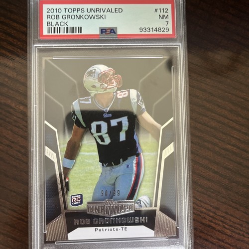 2010 Topps Unrivaled Rob Gronkowski /99Rookie PSA 7 | eBay