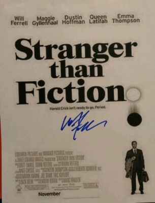Will Ferrell Authentic Autograph on a movie poster copy 8x10. Bold ...