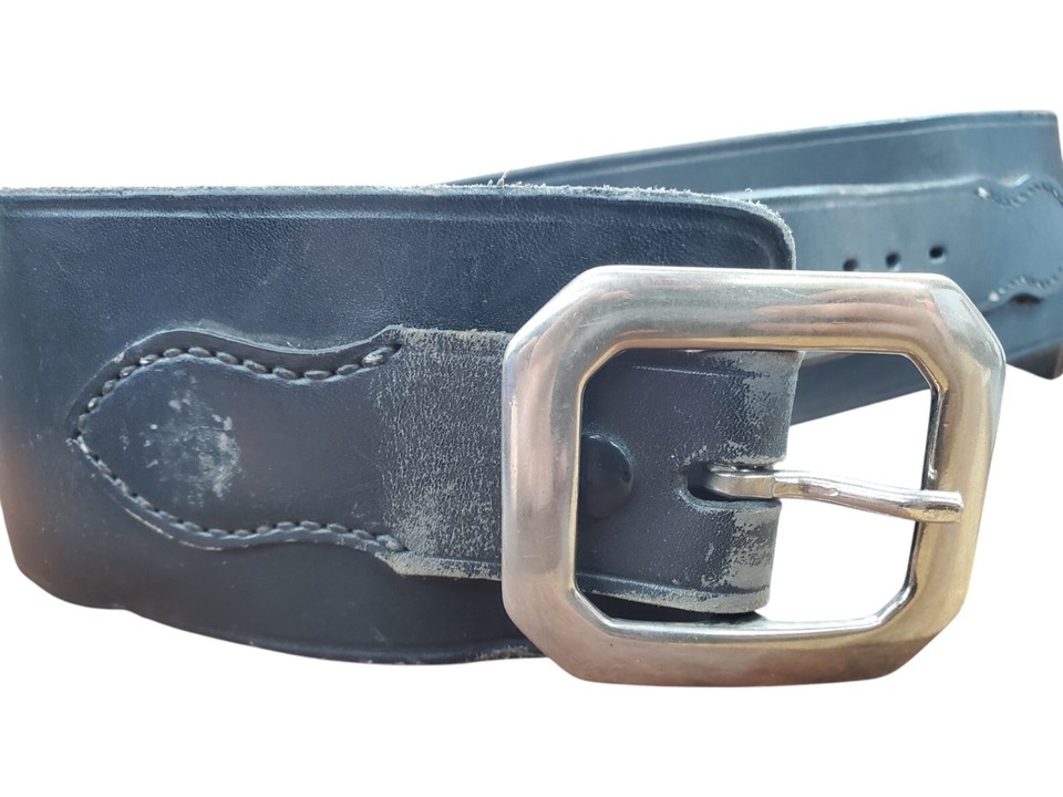 Bianchi Cowboy Black Leather Cartridge Belt, Left Handed, Bullet Loops ...