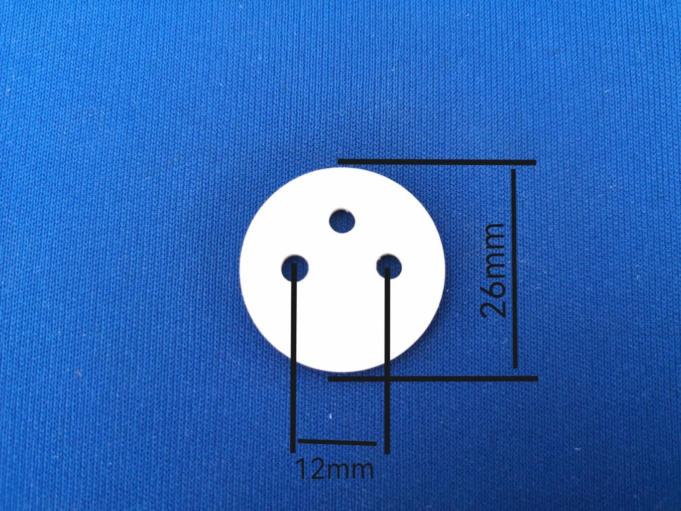 10 x Vintage CERAMIC Transistor INSULATORS Pad suitable for KT802 KT803 ...