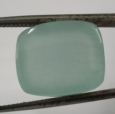 Aquamarine Cab Rectangle Shape 1 Piece 10 Cts. App. Blue Color Natural ...