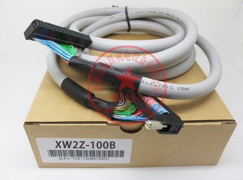 Track ID NEW For Omron HMI PLC programming cable XW2Z-100B （1m） #H3522 ...