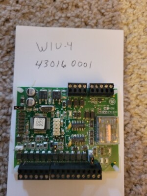 UTC GE Interlogix 430160001 WIU-4 Wiegand Interface Unit Four-State ...