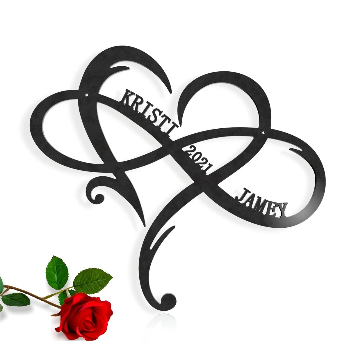 Infinity Heart Love Tattoo
