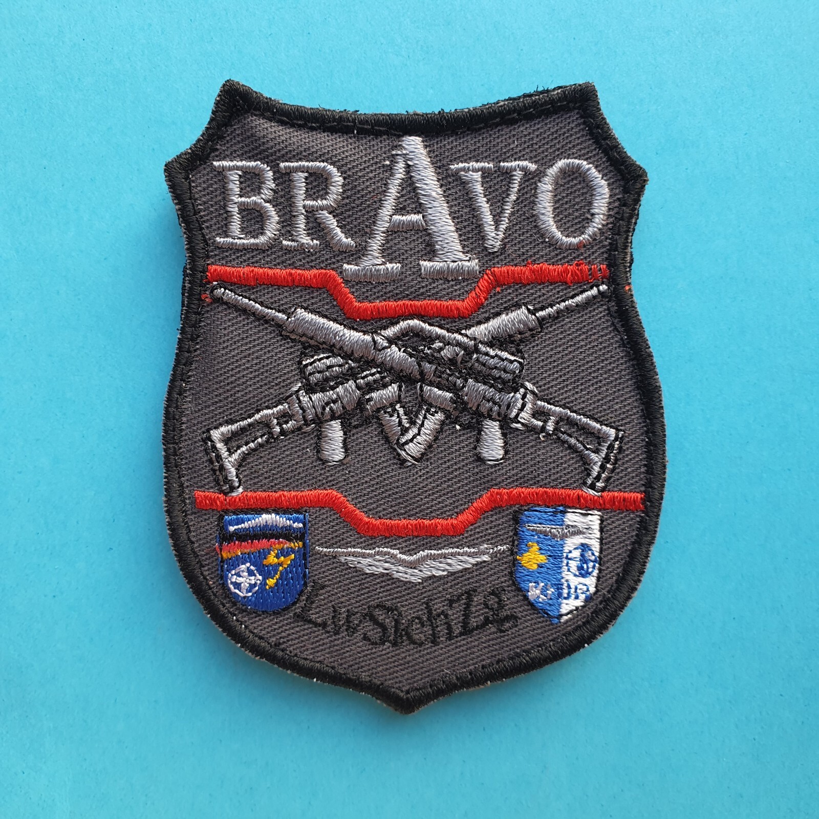 Germany German LwSichZg BRAVO KFOR Kosovo Mission Badge Patch | eBay