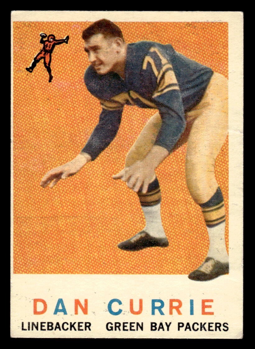 1959 Topps Football #162 Dan Currie VG *e1 | eBay