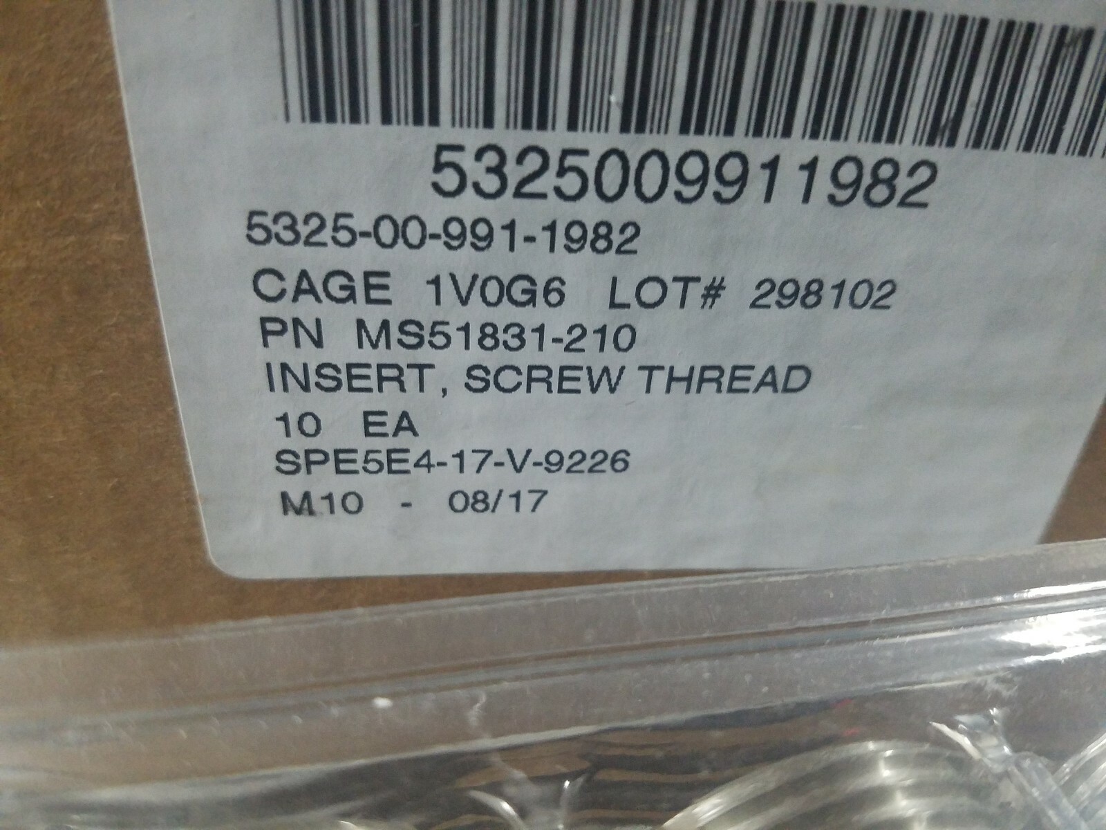 KEENSERT MS51831-210 Extra Heavy Duty 7/8-14 x 11/4-12 Stainless Steel ...