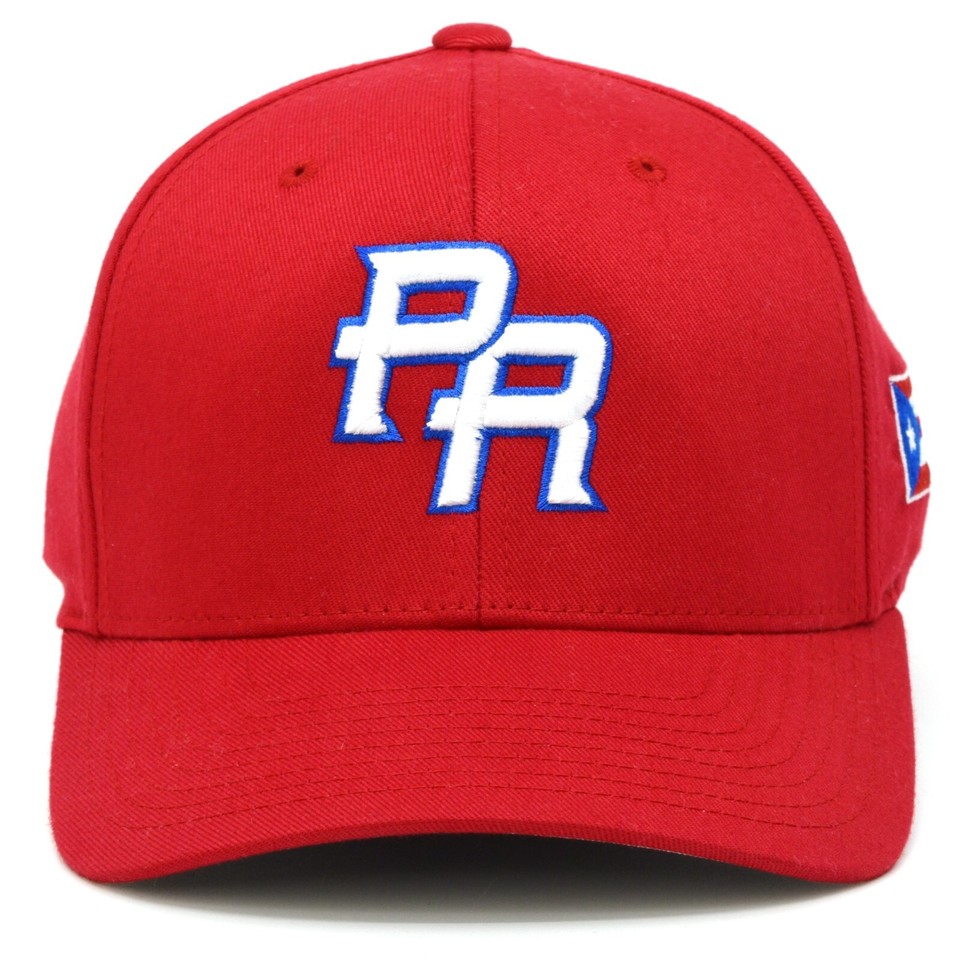 PUERTO RICO Flexfit Cap PR Embroidery hat Style Baseball Cap NEW | eBay