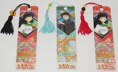 NEW: Inuyasha: Kagome & Miroku Tassel Bookmarks - - FREE SHIPPING | eBay