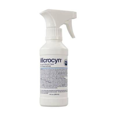 Microcyn Wound Care Spray 8 oz for Burns, Ulcers, First Aid 84507 ...