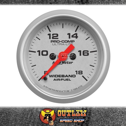 AUTOMETER AIR/FUEL RATIO WIDEBAND GAUGE ELECTRIC 2-1/16" 8:1-18:1 ...