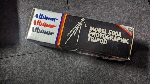Albinar Vintage Model 500a Photographic Tripod Small 2-Way Quick ...