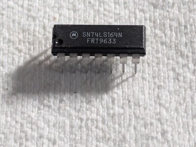 74LS164 8 bit serial in parallel out shift register, 14 DIP, 25 per ...