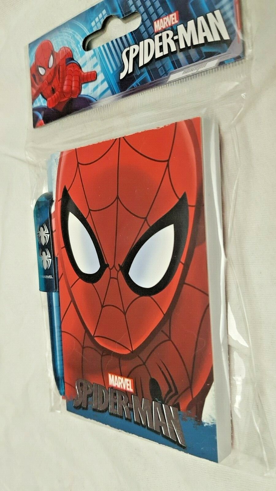 Notebook Notes With Bloccchetto Spider-Man Spider Man Pen - Marvel ...