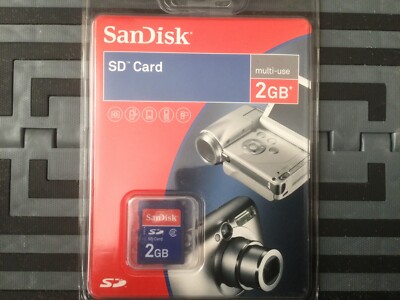 SanDisk 2GB SD Memory Card SDSDB-2048-A11 New Sealed 619659021221| eBay