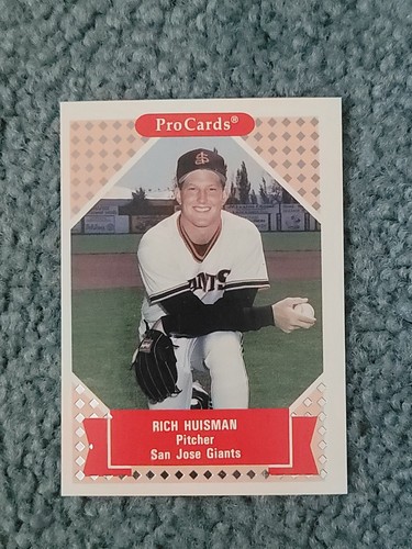 1991 Pro Cards Rich Huisman Minor League Card #350 | eBay