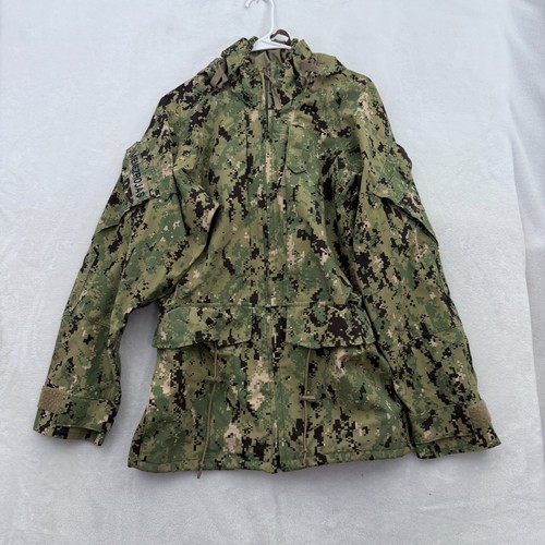 Parka Working US Navy Type III Jacket Mens S Green Digital Camo AOR2 | eBay