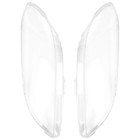 1 Pair Car Left & Right Front Headlight Cover Clear Headlight Lens ...
