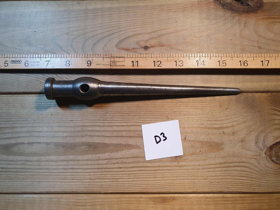 Ex Royal Navy 9" Military Marlin Spike Footprint 1987 Seamanship ...