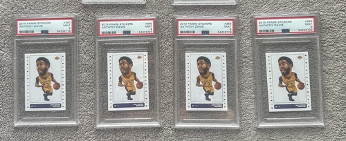 2019 Anthony Davis PSA 9 Panini Stickers fat head #360 | eBay