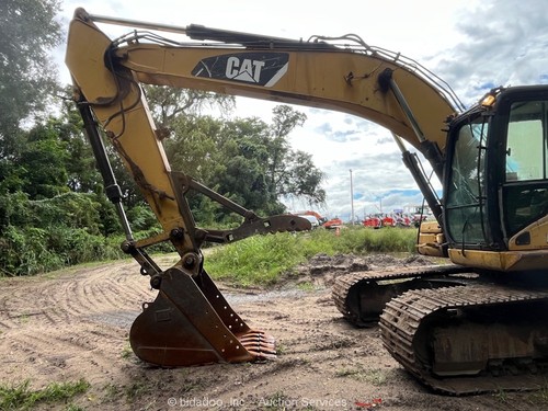 2007 Caterpillar 320D L Excavator Trackhoe Cab A/C Thumb Aux CAT Bucket ...