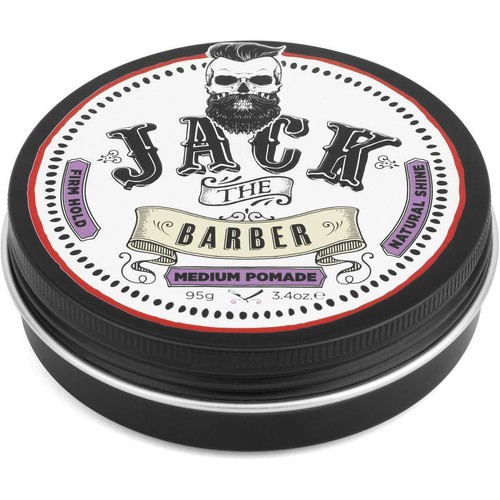 Jack The Barber Men Hair Styling Medium Pomade Firm Hold Natural Shine ...